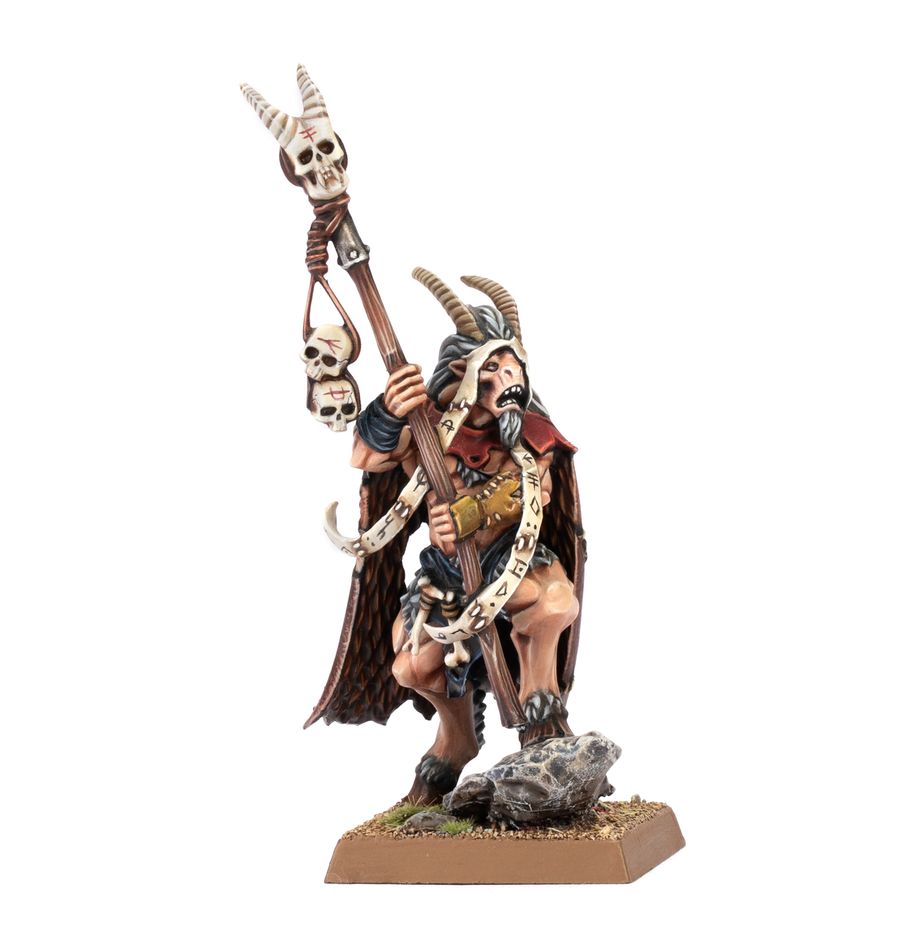 BEASTMEN BRAYHERDS: BEASTMAN SHAMAN – Flexogames