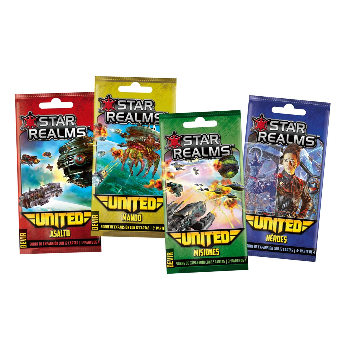 Star Realms: United (Pack 4 sobres) – Flexogames