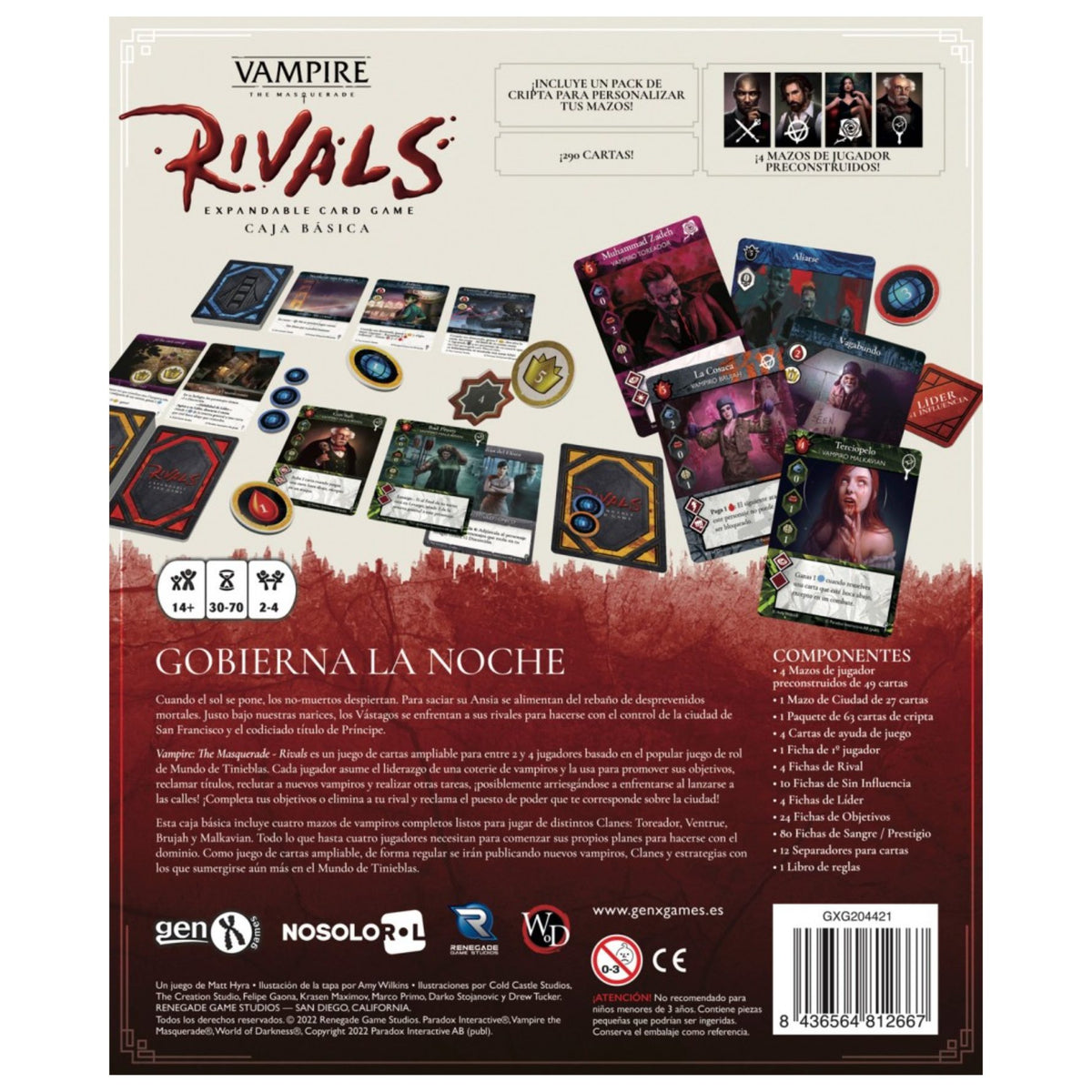 VAMPIRE RIVALS: CAJA BÁSICA (Español) – Flexogames