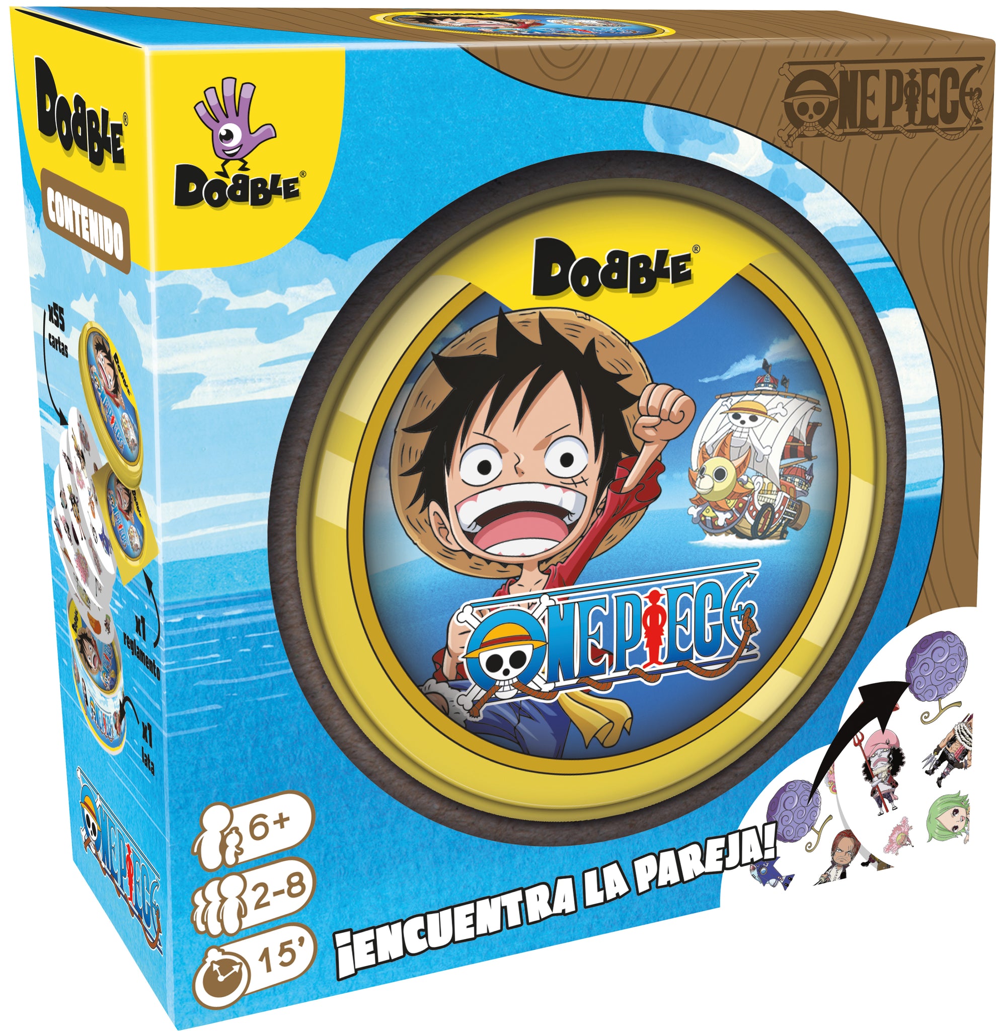 DOBBLE ONE PIECE (ECO SLEEVE) (PRE-VENTA) – Flexogames