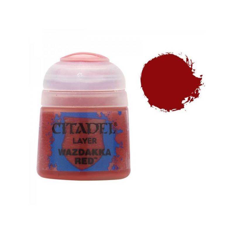 Citadel Pintura Layer: Wazdakka Red – Flexogames